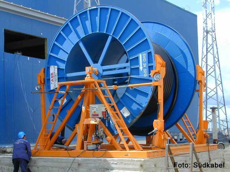 Maquina devanadora fija de cable tipo dvf25