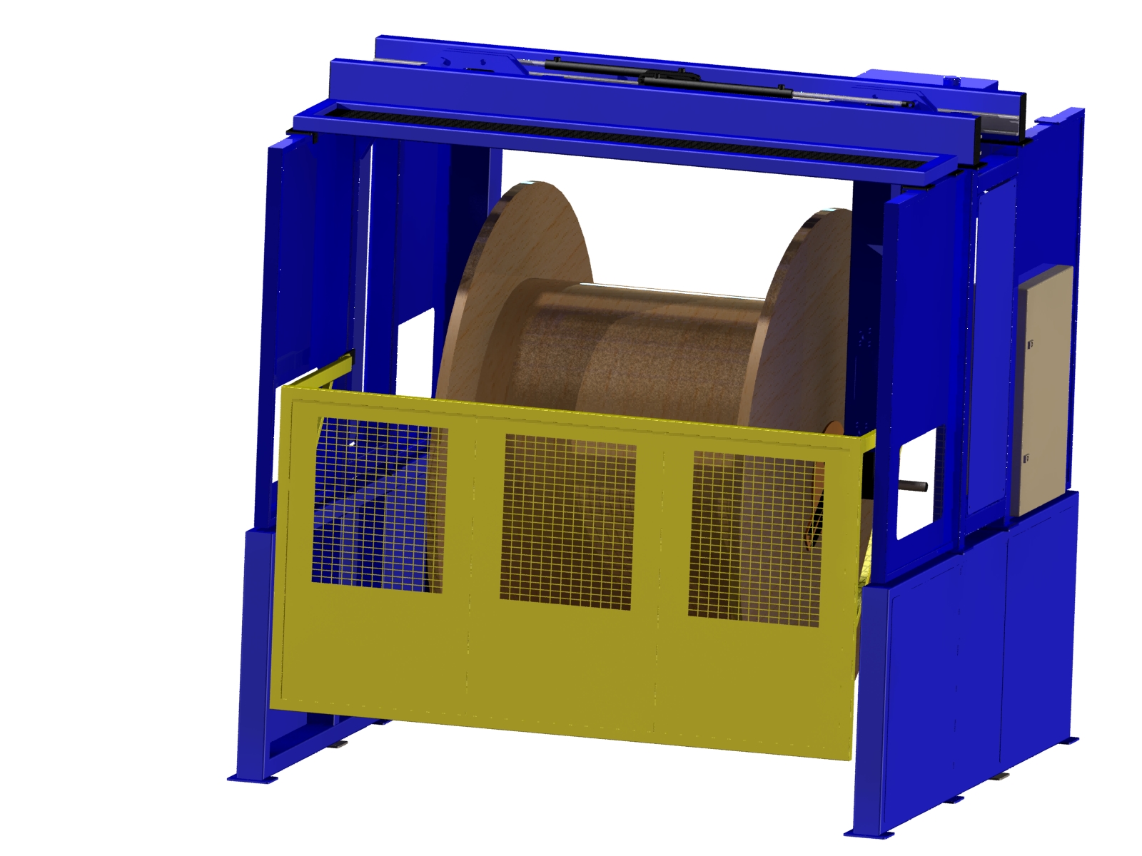 Bobinadora de pórtico tipo trp10