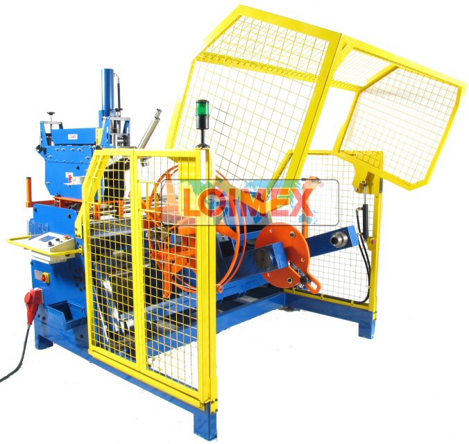 Machine combiné pour enrouler cable sur tourets et sur gavette type trg 200