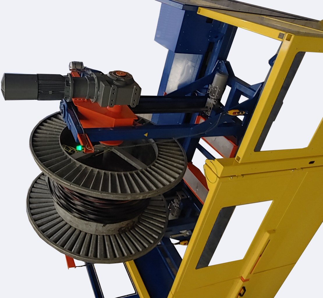 High capacity winding machine