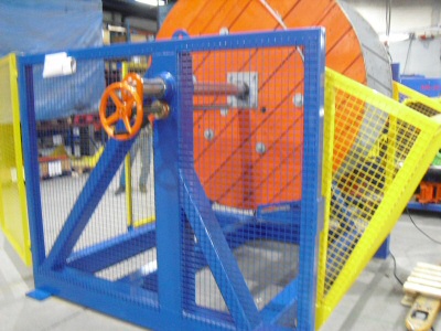 Devanadora simple doble eje motorizado